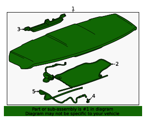 2023-2024 Cadillac Spoiler 86805200 GM | Flow Automotive Center ...