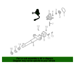 1997-2004 Chevrolet Corvette Steering Wheel Theft Deterrent Lock ...