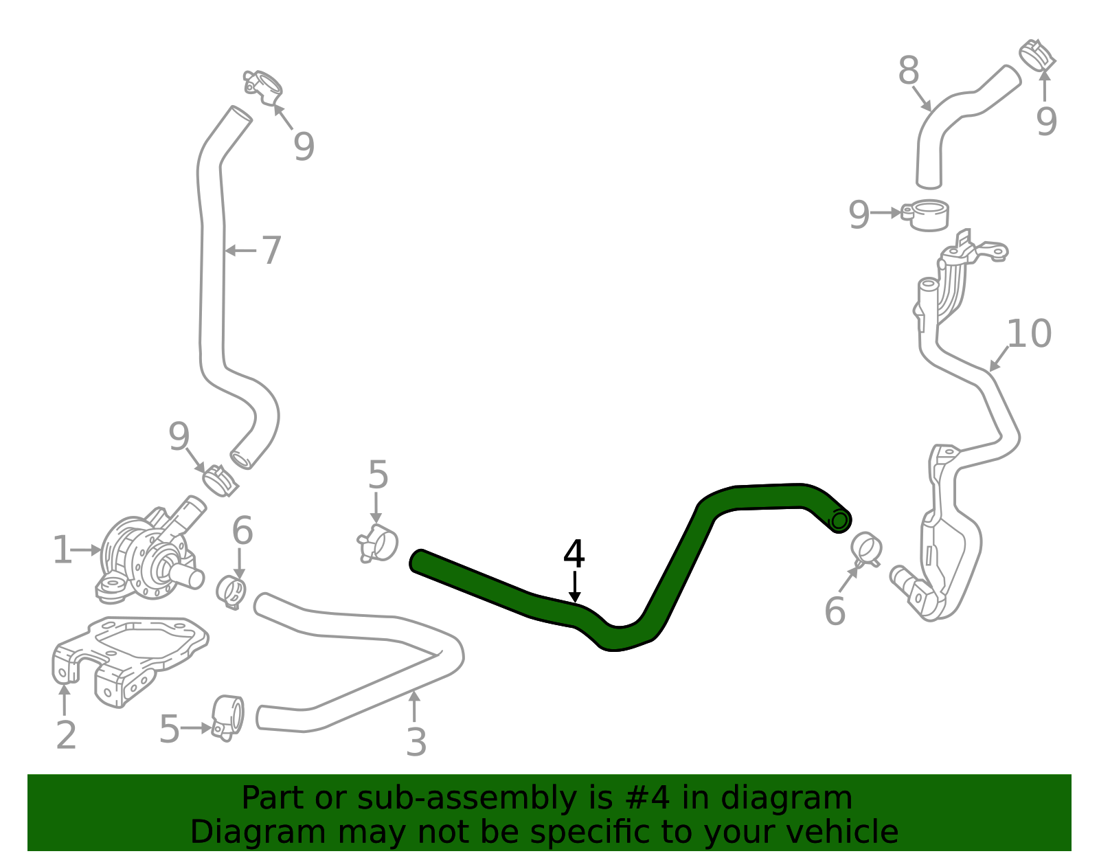 2018-2022 Honda Accord Inlet Hose 1J406-6C2-A00 | AutoNationParts.com