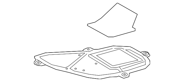 51447-06902 - Cover, Engine Under, No. 4 Center - 2018-2023 Toyota ...