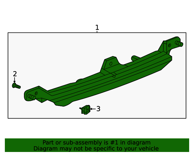 2021-2023 GM High Mount Lamp 86805189 | AutoNationParts.com