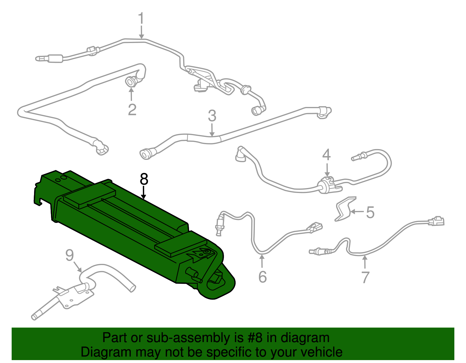 2006-2019 Jaguar Vapor Canister T2R83881 | OEM Parts Online