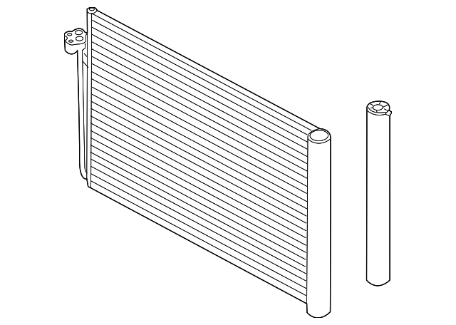 64536805453 - 2012-2016 BMW Condenser (64-53-6-805-453) | BMW of South ...