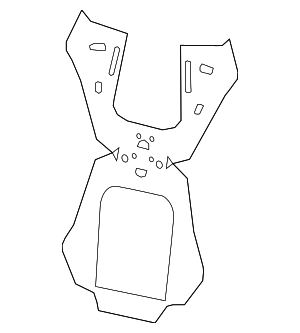 2018-2023 Audi Seat Back Reinforcement Plate 80A-881-840 | Audi USA Parts