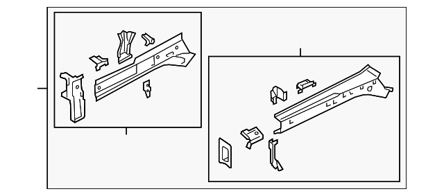 2017-2023 Subaru Impreza Rail Assembly 51620FL23A9P | Subaru Parts Store