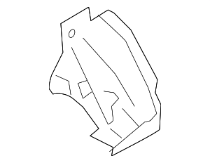 2017-2020 Subaru Impreza Front Panel - Passenger Side (RH) 51610FL00A9P ...