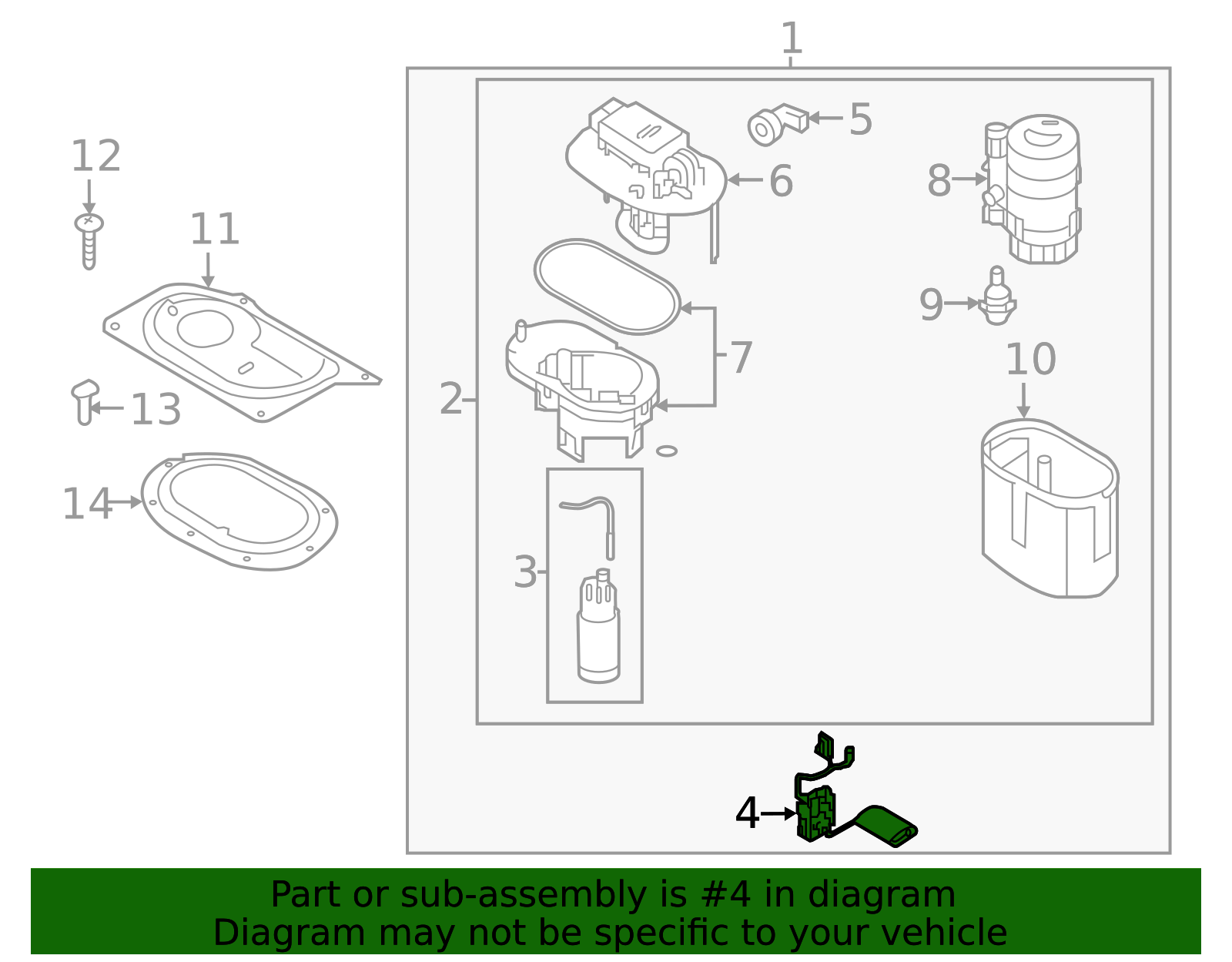 94460-E6800 - Fuel Gauge Sending Unit 2017-2020 Kia Optima | Kia.Parts