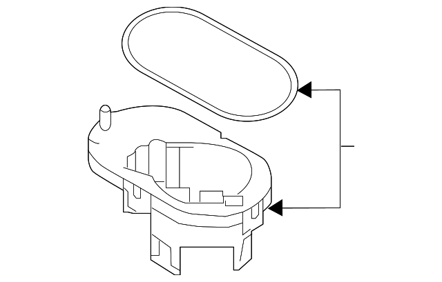 2017-2020 Kia Fuel Pump Tank Seal 31115-C1000 | TascaParts.com