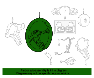 2014-2019 BMW M sports steering wheel leather 32307847454 ...