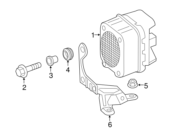 Hexalobular Bolt 91014300600164 | MB Parts Store