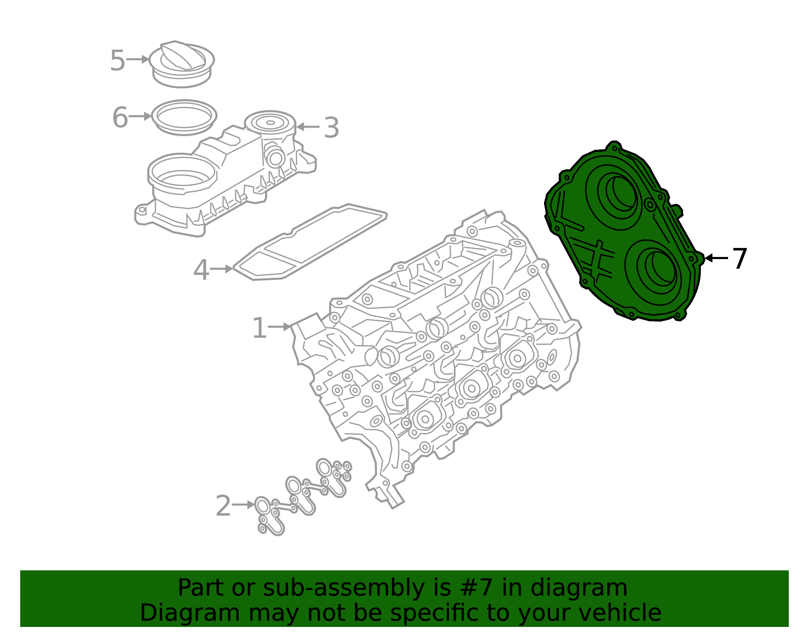 2018-2025 Audi Rear Cover 06M-109-286-F | OEM Parts Online