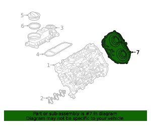 2018-2025 Audi Rear Cover 06M-109-286-F | OEM Parts Online