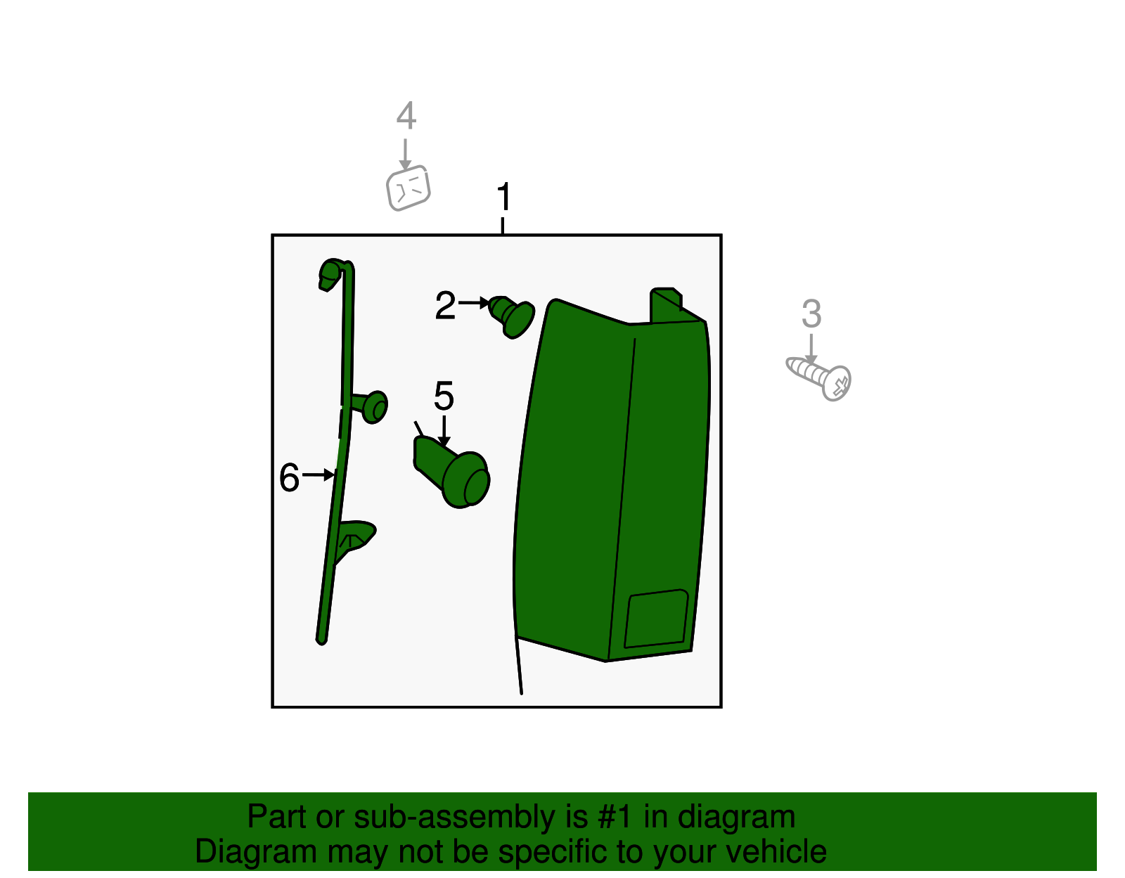 22884387 - Driver Side Tail Lamp Assembly 2007-2014 Cadillac | GMPartsNow