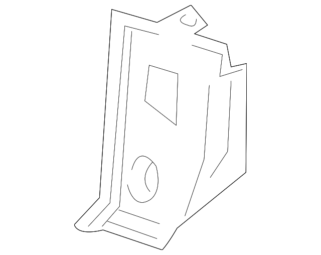 1F20-53-289 - Reinforcement - 2001-2009 Mazda | Mazda OEM Parts Outlet