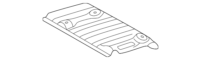 2003-2008 Toyota Matrix Heat Shield 58327-01030 | OEM Parts Online