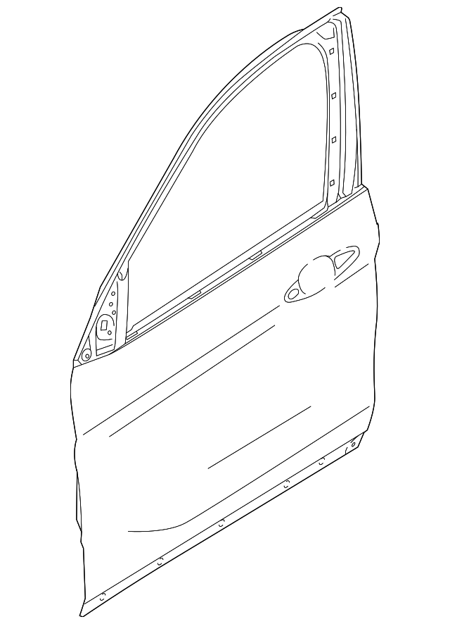 41007414369 - 2016-2021 BMW X1 Door Shell (41-00-7-414-369) | BMW of ...