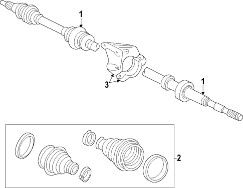 Axle Shafts & Joints for 2012 Volvo C30 | OEM Parts Online