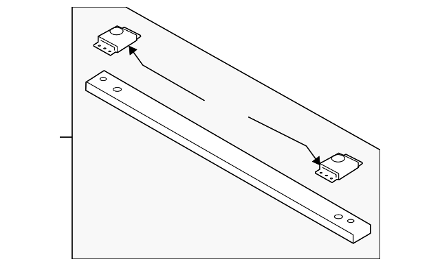 2015-2025 Ford Lower Tie Bar FL3Z-16139-A | Blue Springs Ford Parts