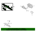 Genuine Handle, Outside for 2010-2017 Volvo XC60 | Part# 30753341 ...