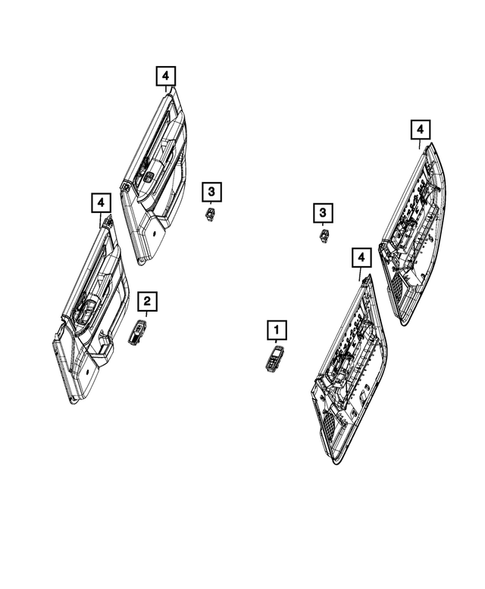Switches for 2019 Ram 1500 Classic | Mopar Online Parts