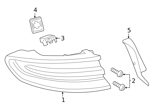 2022-2024 Porsche Macan Tail Lamp Assembly 95B-945-092-AP | Porsche ...