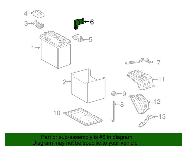 28850-36010 - Battery Current Sensor 2013-2018 Toyota RAV4 | AutoNation ...