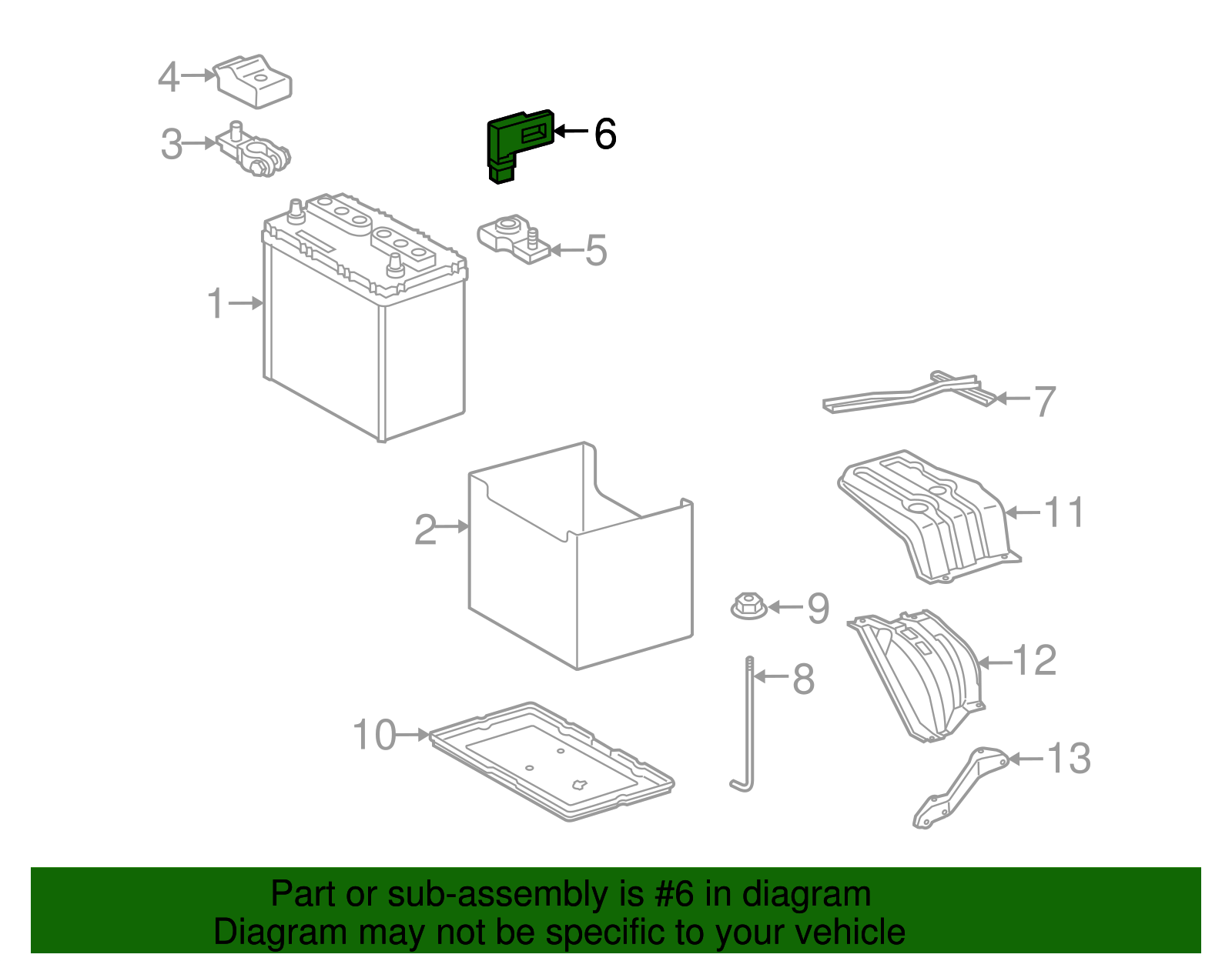 2013-2018 Toyota RAV4 Sensor 28850-36010 | Toyota Parts Center