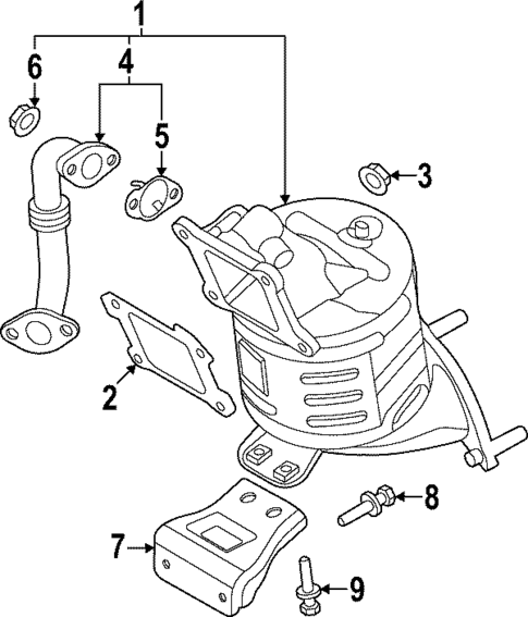 Exhaust Manifold for 2025 Kia Sportage | OEM Parts Online