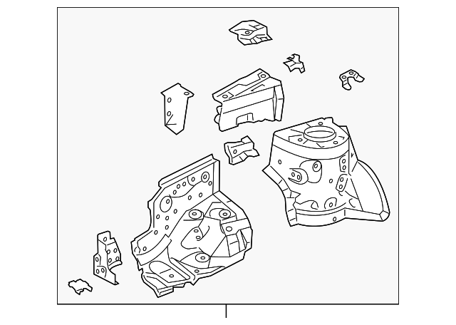 53702-12A31 - Apron Assembly - 2013 Toyota Corolla | OEM Genuine Toyota ...