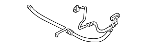 2003-2008 Jaguar S-Type Hose & Tube Assembly XR854251 | Haper Jaguar Parts