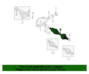 Genuine BMW 31-60-3-450-565 | Axle Assembly | FREE Shipping on Most ...