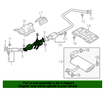 28601-G5320 - Center Muffler 2017-2022 Kia Niro | Kia.Parts Store