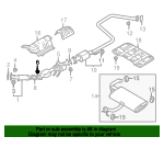 13180-12000 - Muffler & Pipe Nut 2011-2025 Kia | Kia.Parts Store