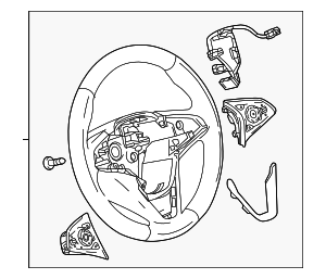 84212221 - Jet Black Steering Wheel 2017-2018 Buick Envision ...