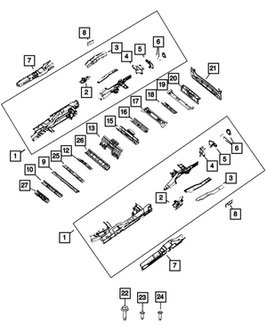 2019-2024 Mopar Weld Stud 06512481AA | My Mopar Parts