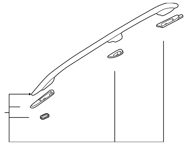 91151SJ070 - Rail Assembly - 2019-2021 Subaru Forester | Subaru Parts Guys