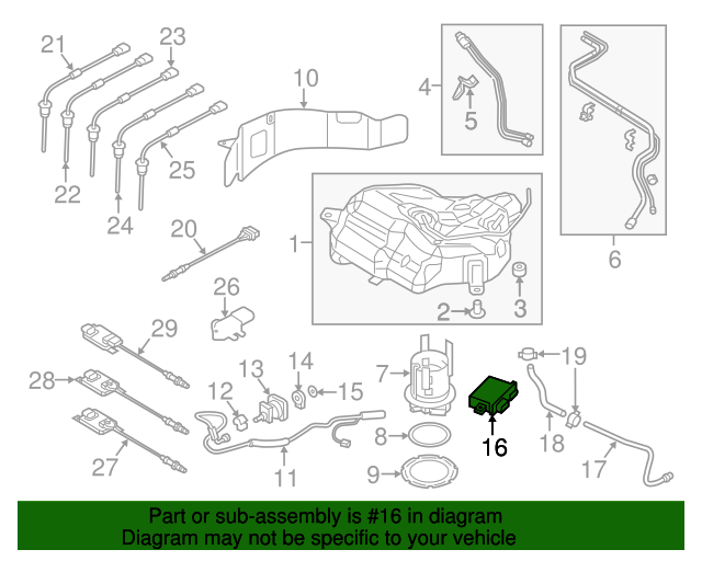 2014-2016 Audi Control Unit 4G0-907-355-C | OEM Parts Online