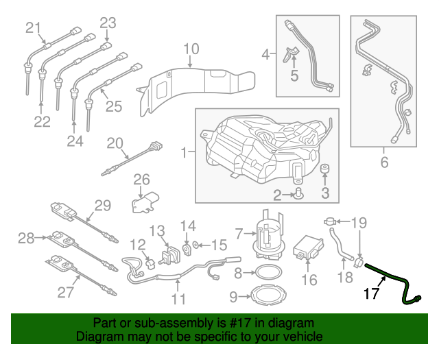 4G0-131-205-C - Connector Pipe 2014-2016 Audi | Audi OEM Parts
