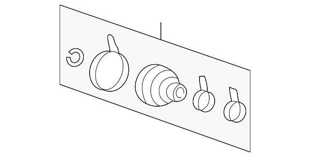 49509-38G00 - Outer Boot 2001-2002 Kia Optima | Kia.Parts Store