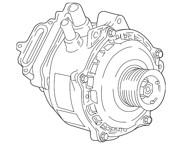 2016-2018 GM Starter Generator 24287484 GM | GMPartsDirect.com