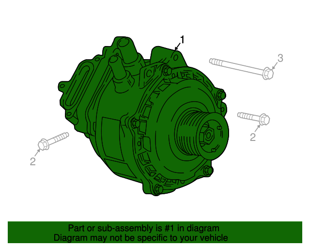 2016-2018 GM Starter Generator 24287484 | AutoNationParts.com