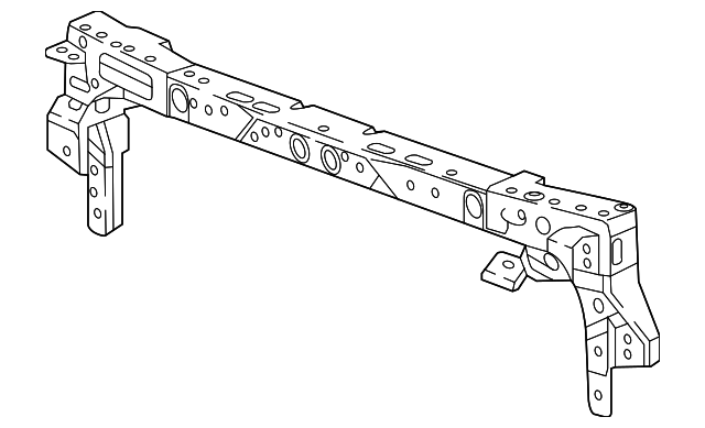 2016-2019 Chevrolet Cruze Front End Upper Tie Bar 84180255 GM ...