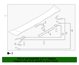 2001-2003 Mazda Protege Stop Lamp Screw GN90-51-969A | Florida Mazda Parts