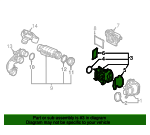 2017-2020 Volvo Front Resonator 32222165 | TascaParts.com