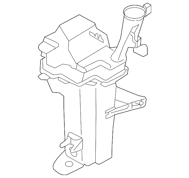 2018-2020 Kia Rio Washer Reservoir 98620-H9010 | TascaParts.com