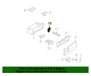 1994-1995 Mercedes-Benz Stop Grommet 202-997-05-81 | MB OEM Parts