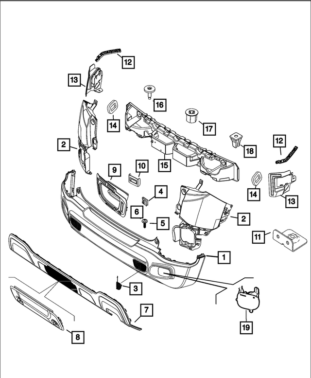 2023 Jeep Renegade Sensor Mounting Bracket, Left 68623689AA | Mopar Estores