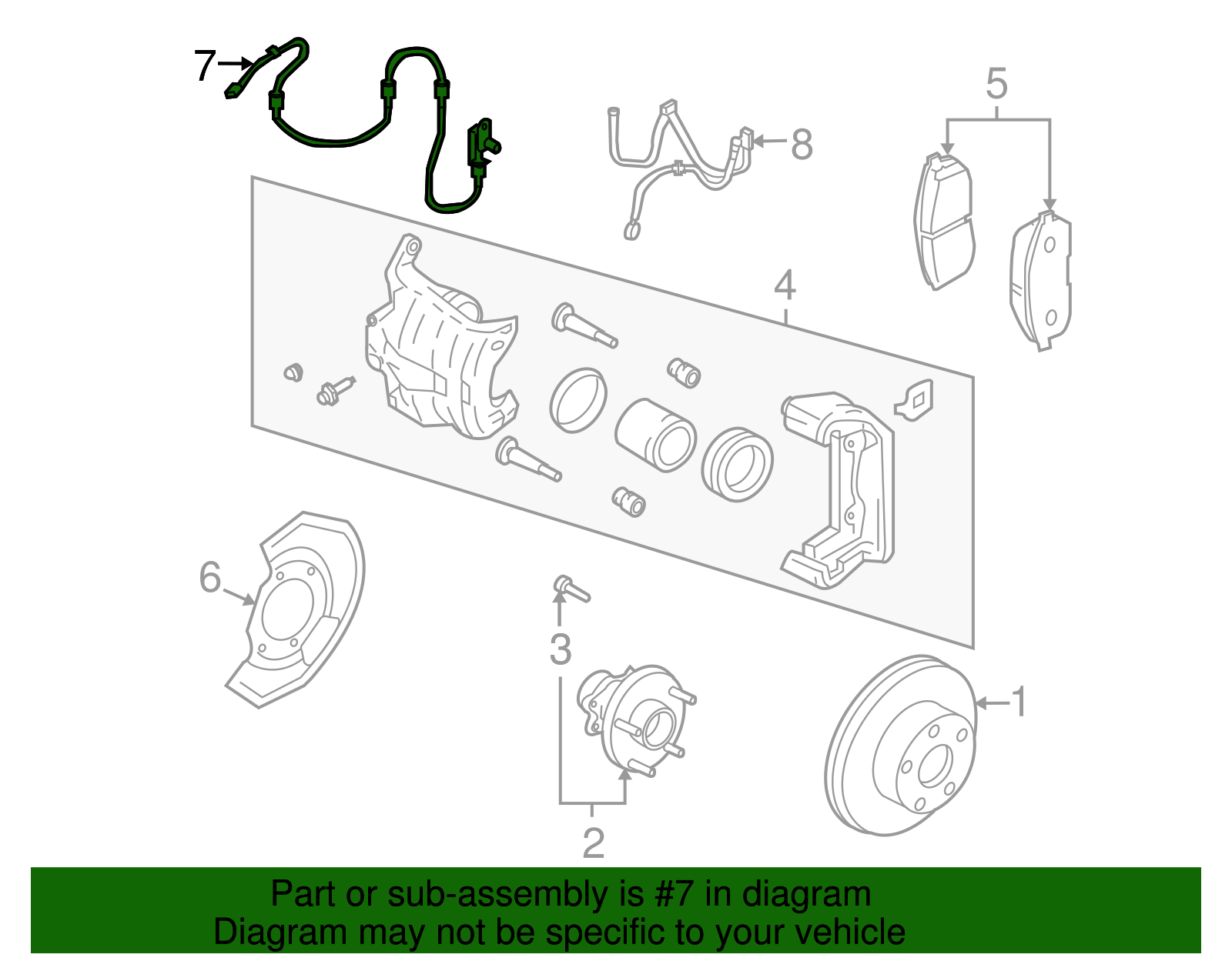 2003-2009 Nissan 350Z ABS Sensor 47910-AL50A | Sullivan Brothers Nissan