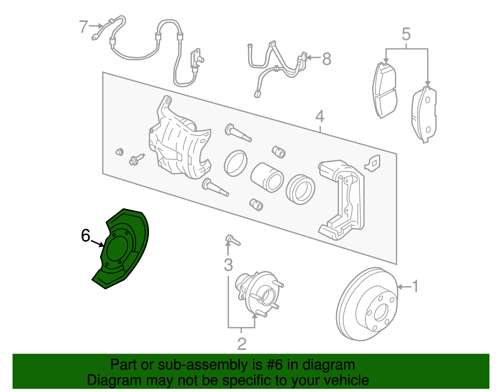 41151-AL500 - Splash Shield 2003-2009 Nissan 350Z | Nissan Parts ...
