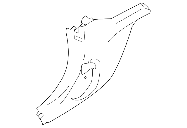 51-43-7-266-635 - Kick Panel Trim - 2012-2020 BMW | BMWPartsHub